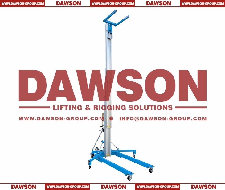 DS-GTWY Mechanical Duct Lifter, Human Hand Cranked Aluminum Alloy Lift ...