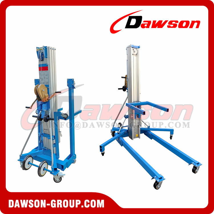 DS-GTWY Mechanical Duct Lifter, Human Hand Cranked Aluminum Alloy Lift ...
