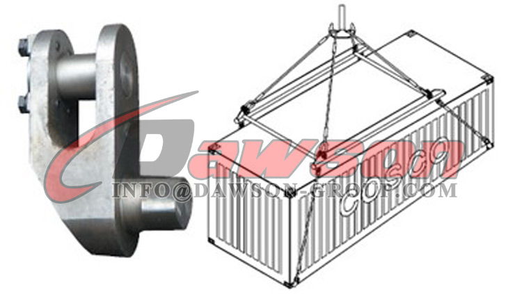 DAWSON US Standard Ring Type Container Lock Head Top Bottom Side ...