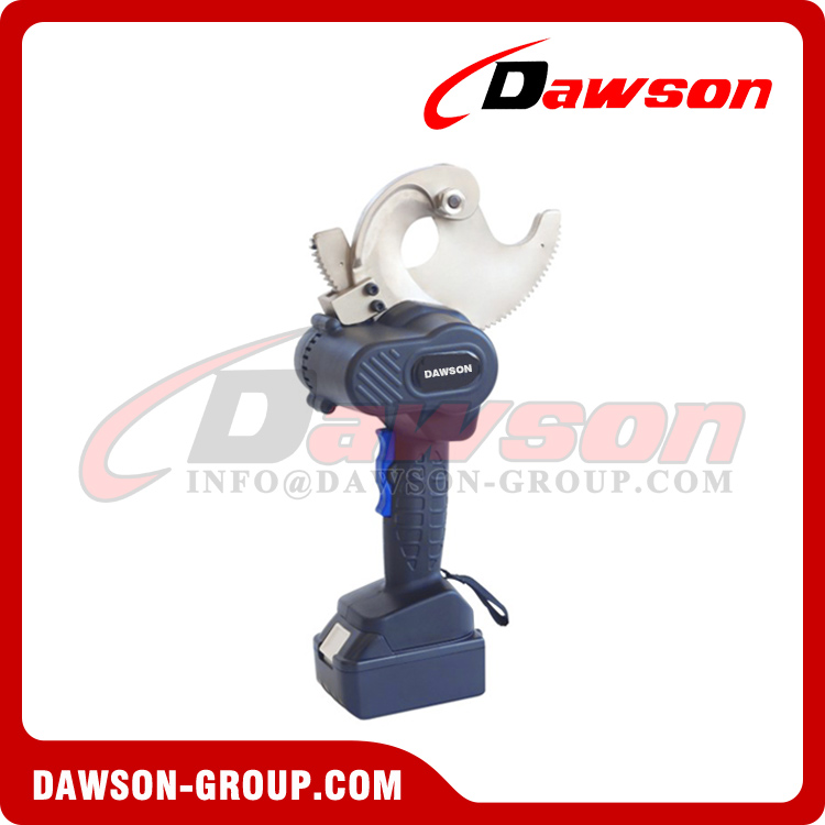 DAWSON DS-EC-50M 50mm Electric Ratchet Cable Cutter, Battery Powered ...