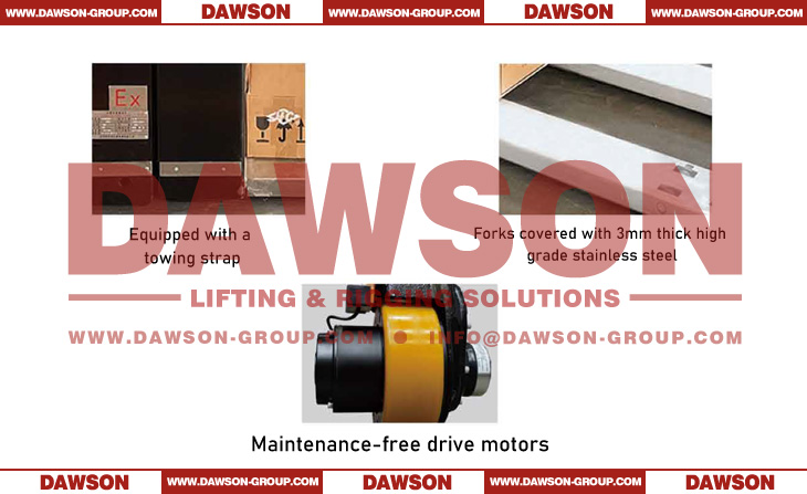 DAWSON Explosion-proof Station-driven Electric Pallet Truck, Explosion ...