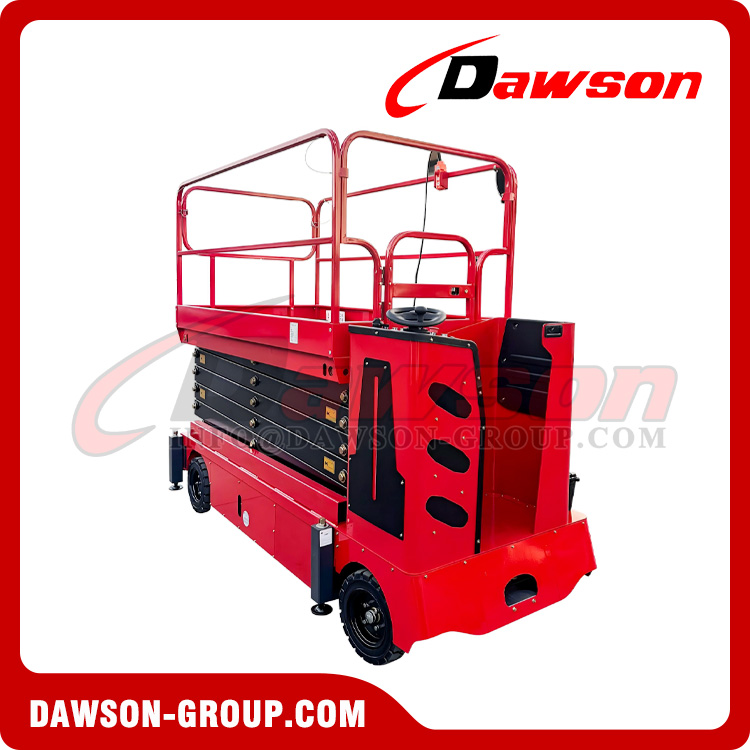 DS-SJZ Steering Wheel Scissor Lift Platform, Elevated Work Lifting ...