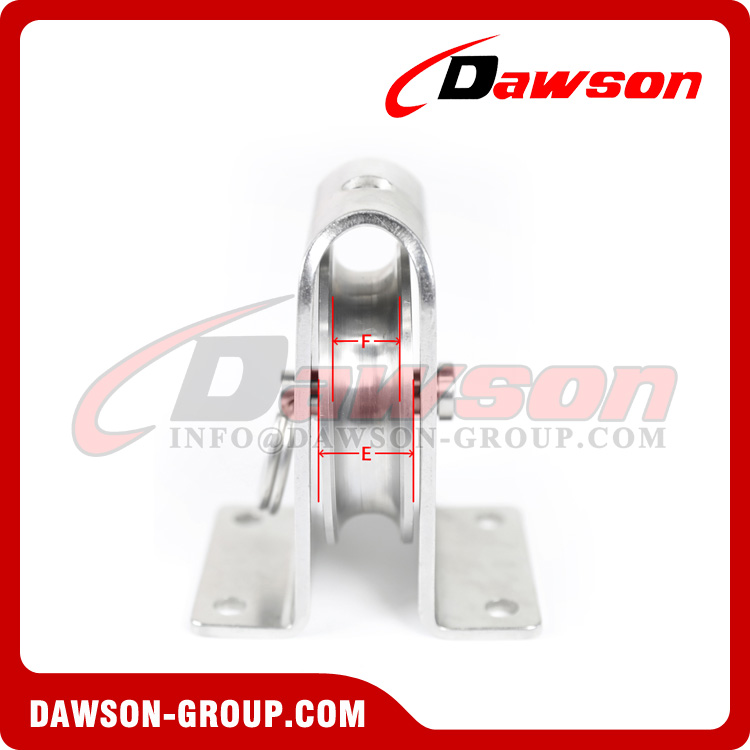 Stainless Steel Snatch Block Pulley, SS316 Snatch Block Pulley, AISI316 ...