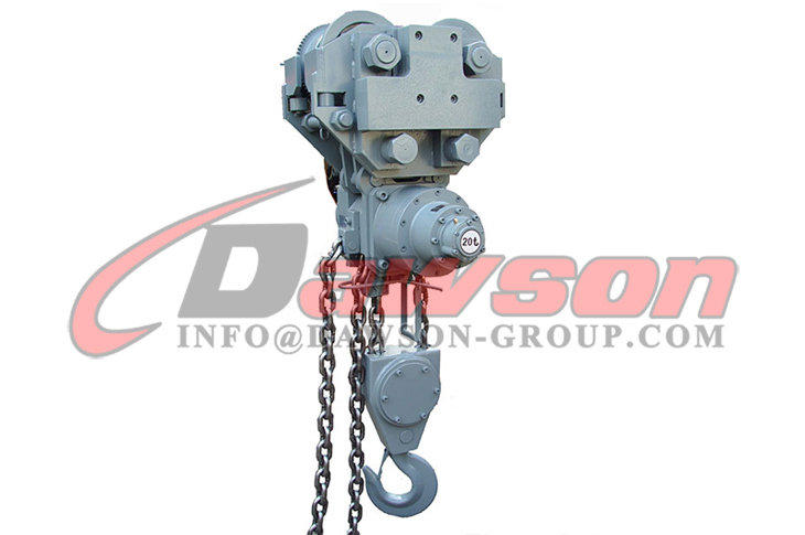 Pneumatic Air Hoist for Equipment Manufacturing, Pneumatic Air Chain Hoists, Air Powered Hoist ...