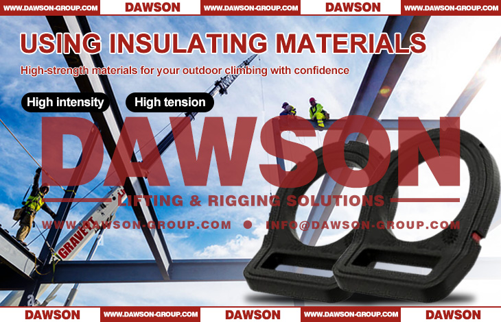 DSJ-DE3025-1 Dielectric D-Ring, Insulated Safety Belt Connecting Ring ...