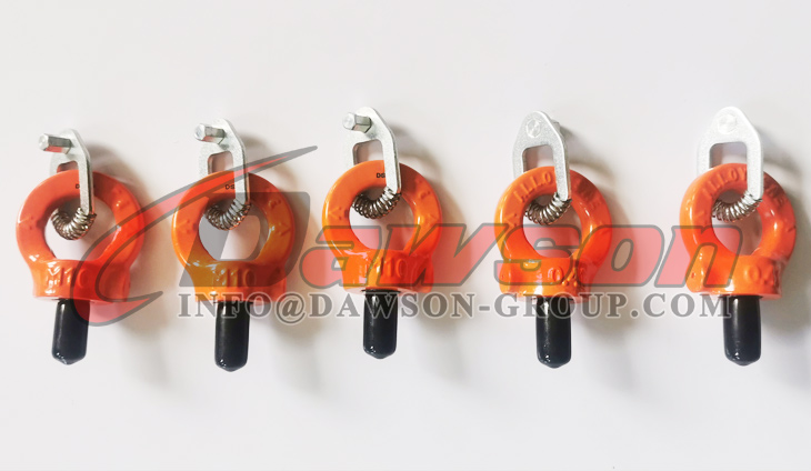 DWS094 G80 Eye Type Rotating Ring, Swivel Hoist Ring, Lifting Points ...