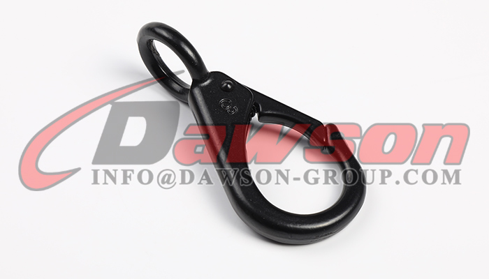 Rigid Eye Snap Hook, 90 degree Fixed Eye Spring Snap Hook - Dawson ...