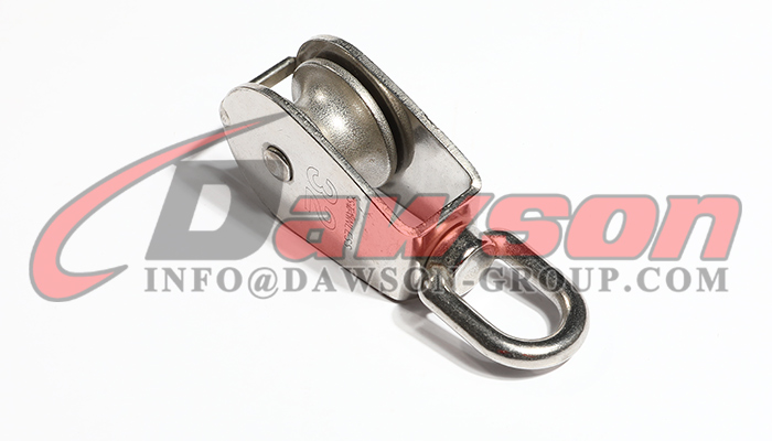 Stainless Steel Single Sheave Swivel Eye Pulley - Dawson Group Ltd ...