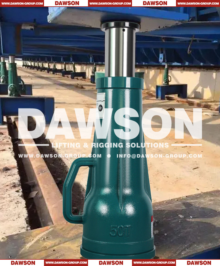 DAWSON DS-JQL Large Tonnage Raise Screw Jack Mechanical Jack, Manual ...