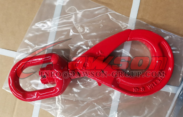 G80 / Grade 80 Improved Swivel Selflock Hook for Lifting Chain Slings ...
