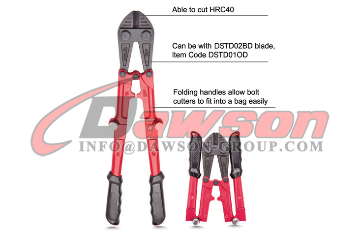DSTD01O Fold Handle Bolt Cutter, Cutting Tools - Dawson Group Ltd ...
