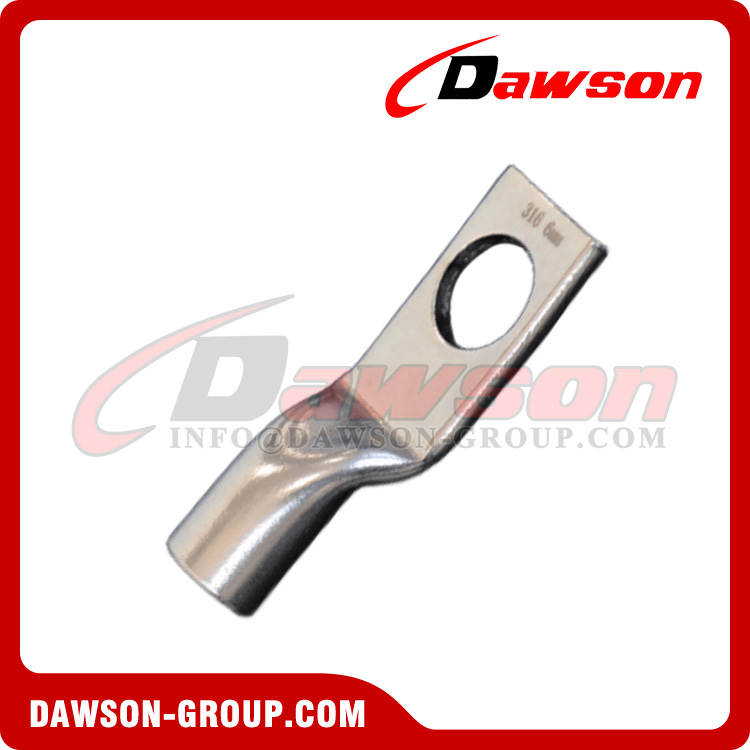 Stainless Steel AISI 316 Tubular Cable Lug with Sight Hole for Wire ...