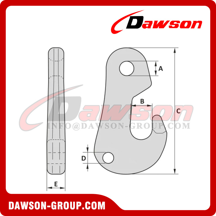 WLL 15T-80T Marine Anchor Line Trip Hook Cargo Hooks - Dawson Group Ltd ...