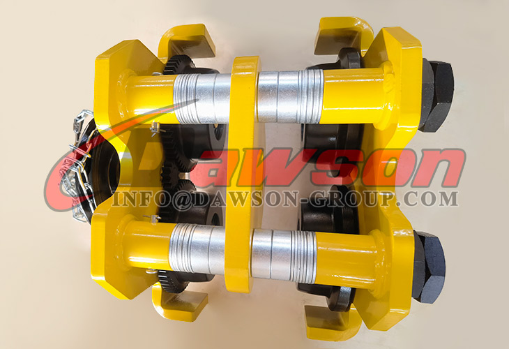 DS-MTG Type Geared Trolley Clamp, 0.5T - 20T Trolley Clamps, Manual ...