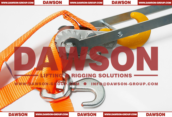 DAWSON MBL 20T Ratchet Lashing Tie Down Strap System with Swivel ...