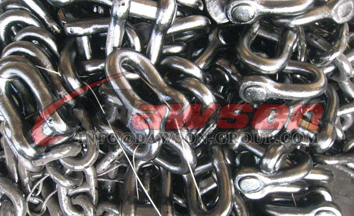 Grade U2 / U3 Black Bitumen Coated Round Pin / Oval Pin Forelock End ...