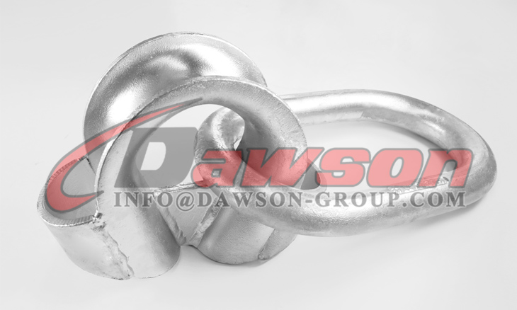 Hot Dip Galvanized Fiber Rope Thimble K3-B with Ear & Master Link for ...