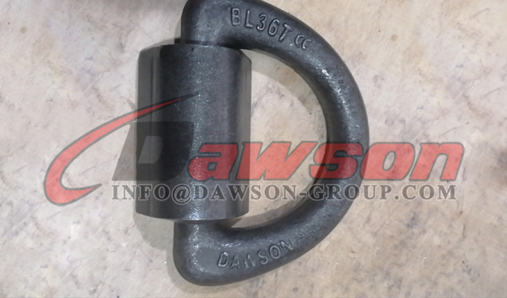 DS-AL-A1 50T D-Ring, 50T Breaking Load Industrial D Ring, Fixed ...