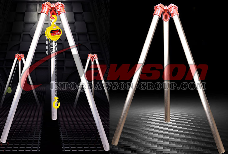 DSRT Type Safety Tripods, Alloy Small Light Weight Ball Head Tripod ...