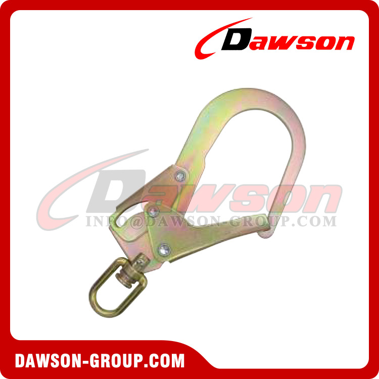DSJ-2281-N High Strength Steel Rope Snap Hook, Scaffold Hook for Safety ...