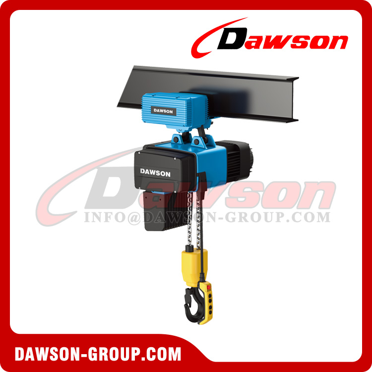 DSES 125kg-2000kg Electric Chain Hoist with Electric Trolley, 0.125T-2T ...