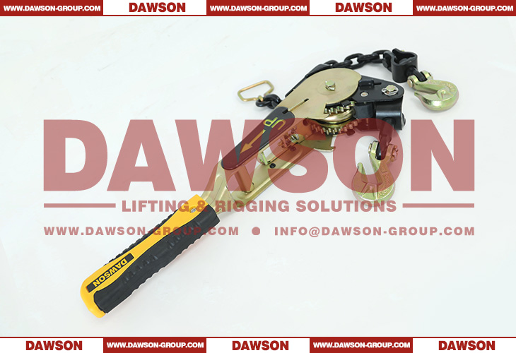 DAWSON Quick Locking & Release Ratchet Chain Load Binder with 5/16 ...