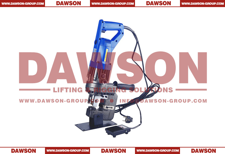 DAWSON DS-SPM-20A Deep Throat Portable Hydraulic Steel Plate Punching ...