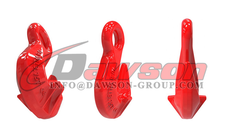 G80 / Grade 80 Eye Shortening Cradle Grab Hook with Wings for Adjust ...