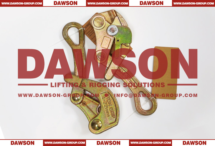 DAWSON Wire Rope Grips, Cable Grip, Wire Rope Gripper, Cable Pulling ...