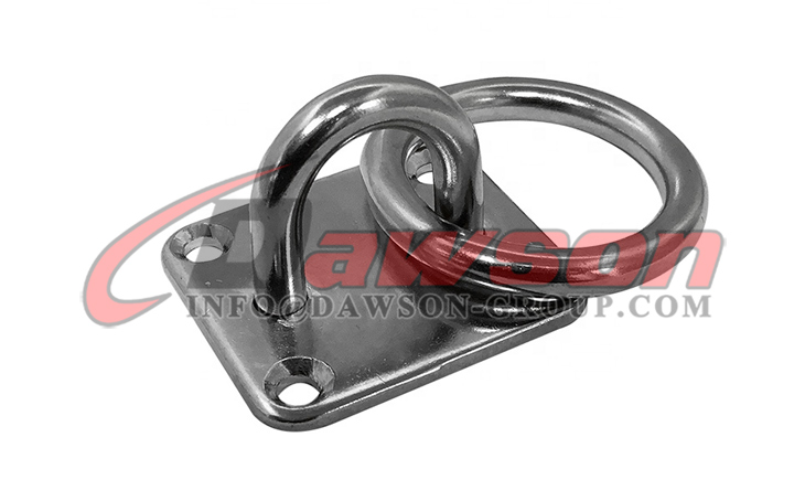 Stainless Steel Square Eye Plate with Ring - Dawson Group Ltd. - China ...