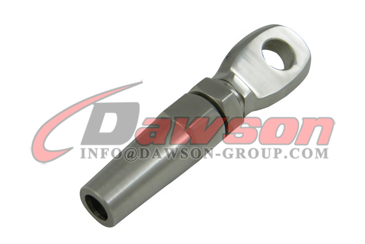 AISI316 Stainless Steel Wire Rope Swageless Eye Terminal, Metric ...