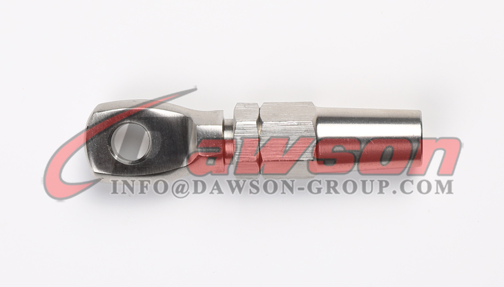 AISI316 Stainless Steel Wire Rope Swageless Eye Terminal, Metric ...
