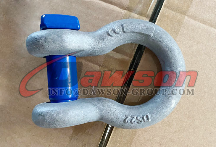 Forged Trawling Dee Shackle with Square Head Oversize Pin, Fishing ...