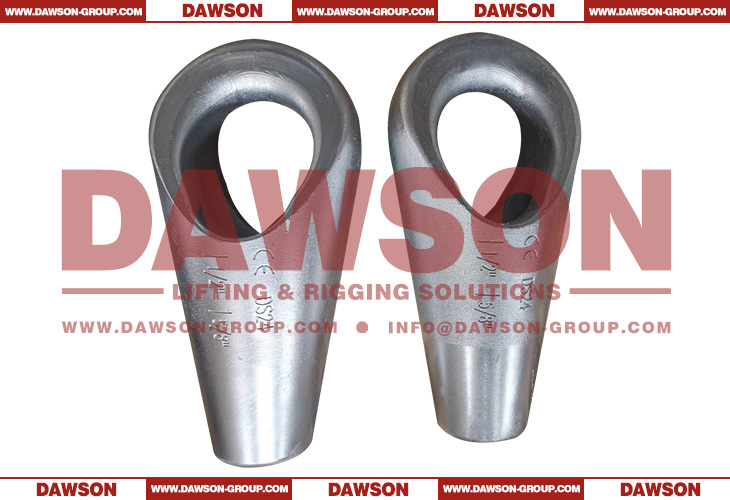DG-517 Galvanized M-Line Mooring Socket, Mooring Spelter Socket, Wire ...