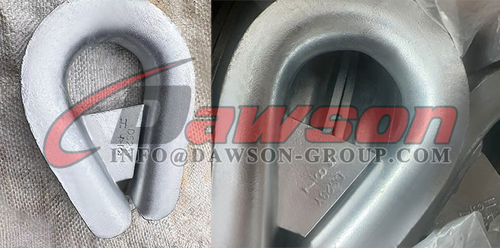 DAWSON DG-414SL Extra Heavy Wire Rope Thimbles (Shackle-Lock), Shackle ...