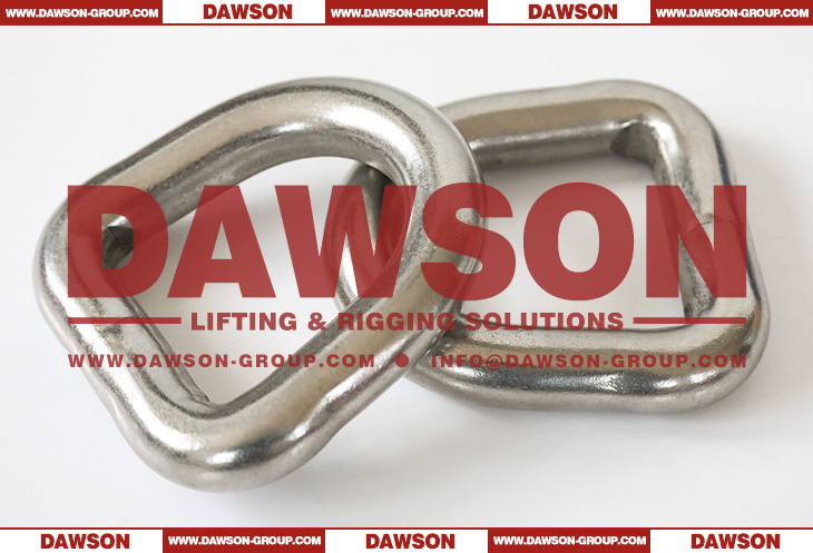 20Ton 1'' Stainless Steel 316 Lashing D Ring, SS316 Tie Down Heavy Duty ...