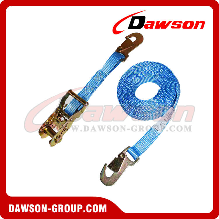 1“ Heavy Duty Ratchet Strap with Snap Hooks, Heavy Duty Tie Down ...