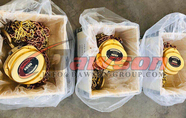 DS-AC-C Marine Anti-corrosion Chain Hoist, Subsea Chain Block, Marine ...