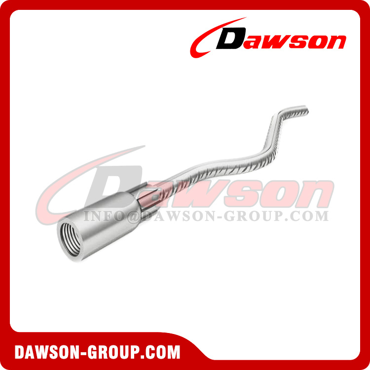 Thread Socket-L, Long Wavy Tail Anchor Thread Socket, Precast Concrete ...