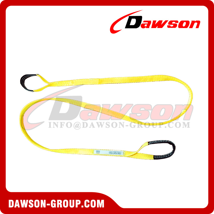 China Double Ply Synthetic Webbing Sling ASME ANSI B30.9, WSTDA-WS-1 ...