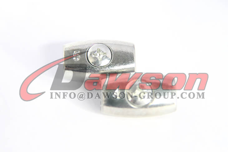 Zinc Plated Egg Shaped Wire Rope Clip, Electric Galvanized Steel Oval ...