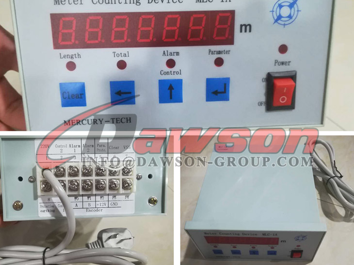Belt-Type Wire Rope Cable Length Counter, Wire Rope Length Counter ...