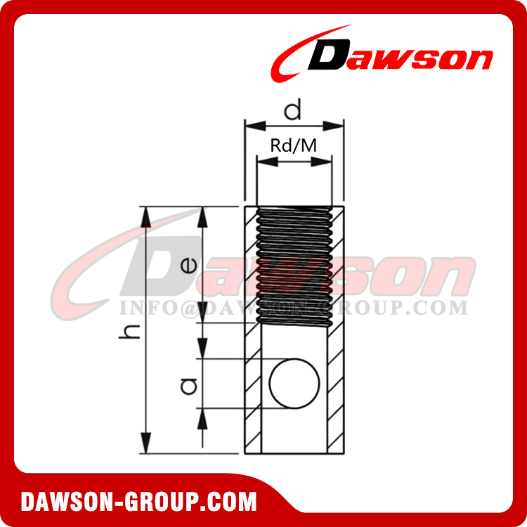 Thread Socket-C, Lifting Socket for Manufacturing and Construction ...