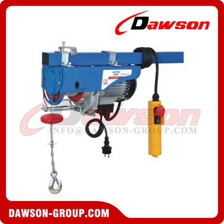 DS400A-18 18M Upgrade Mini Electric Hoist with Quick Installation Hook ...