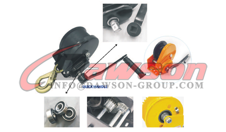 Brake Winch with Quick Handle Brake Deck Winch Manual Boat Brake Winch ...
