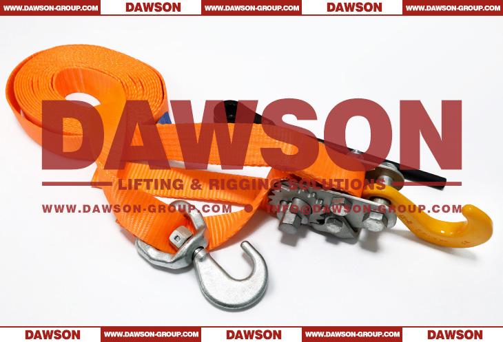 DAWSON MBL 20T Ratchet Lashing Tie Down Strap System with Swivel ...