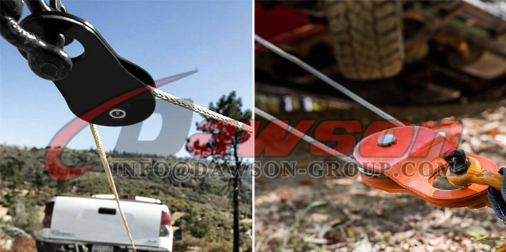 Application for DAWSON Winch Snatch Block Towing Pulley Blocks - Dawson ...