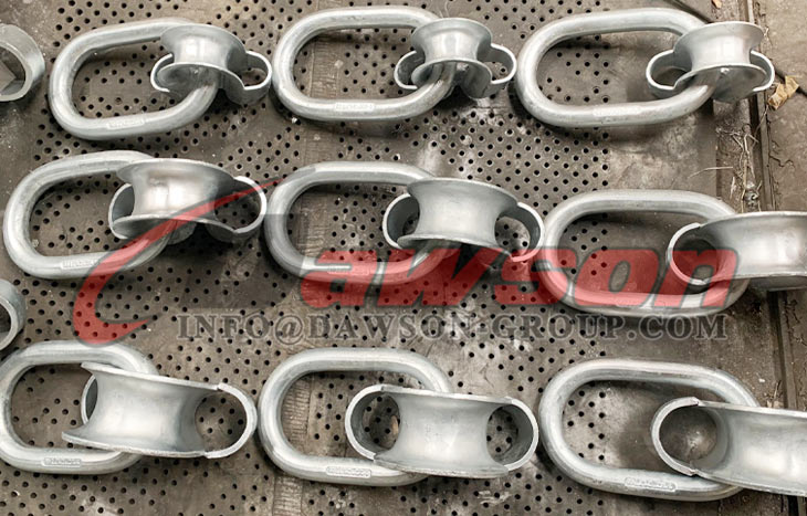 Hot Dip Galvanized Fiber Rope Thimble K3-B with Ear & Master Link for ...