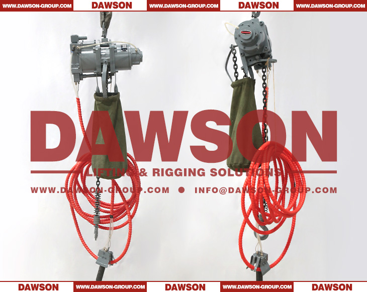 Pneumatic Air Hoist for Equipment Manufacturing, Pneumatic Air Chain ...
