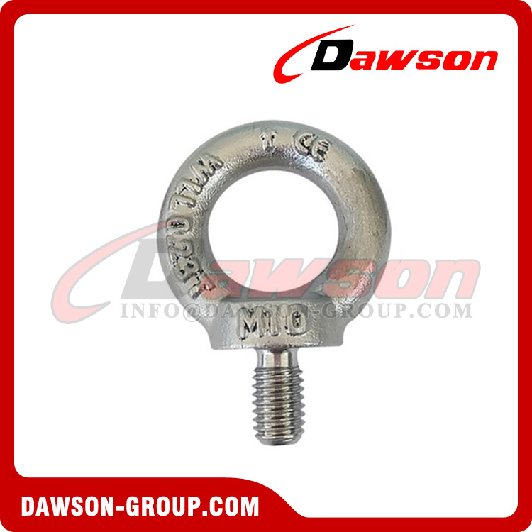 Stainless Steel 316 Drop Forged DIN580 Lifting Eye Bolt, T316 Rigging ...